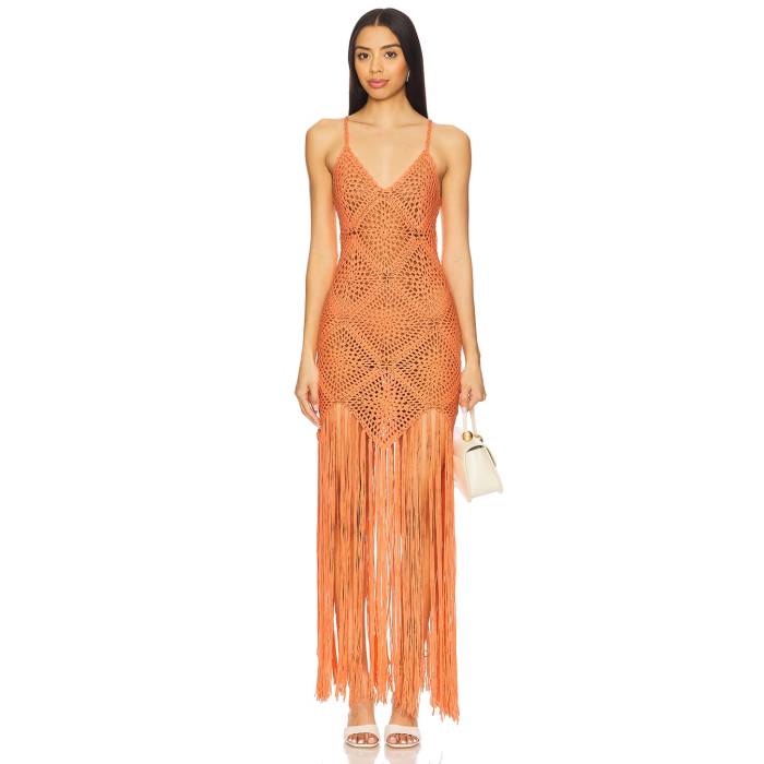 ブランド名Line & Dot性別Women(レディース)商品名Wandering Crochet Dressカラー・Coral