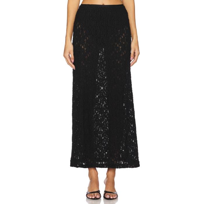 ブランド名Enza Costa性別Women(レディース)商品名Puckered Lace Skirtカラー・Black
