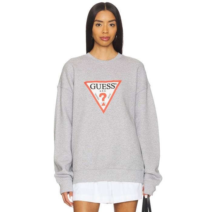 ブランド名Guess Jeans性別Unisex(ユニセックス)商品名Iconic Triangle Sweatshirtカラー・Medium Grey Heather