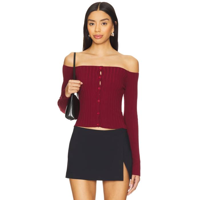 ブランド名Superdown性別Women(レディース)商品名Calypso Topカラー・Oxblood