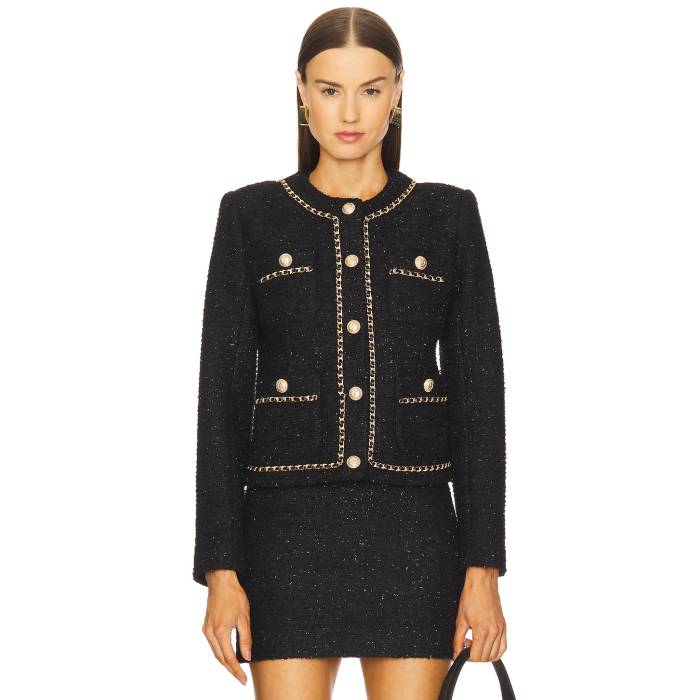 ブランド名Generation Love性別Women(レディース)商品名Velma Tweed Jacketカラー・Black