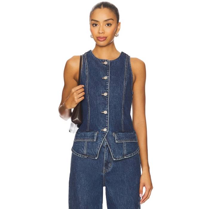 ブランド名Show Me Your Mumu性別Women(レディース)商品名Midland Vest Topカラー・Deep Well Indigo