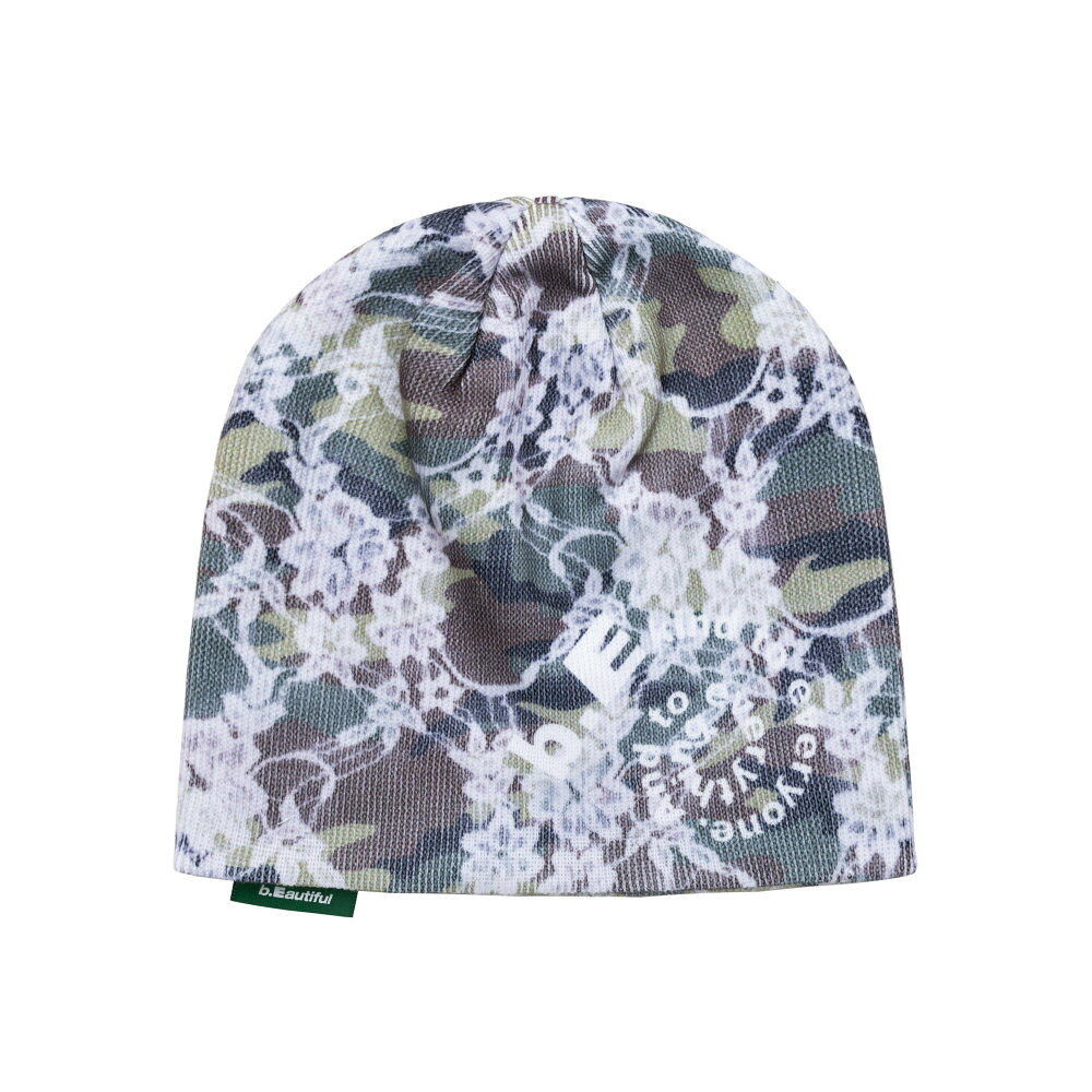 ブランド名b.Eautiful性別Unisex(ユニセックス)商品名LACE CAMO BEANIEカラーGREEN/WHITE