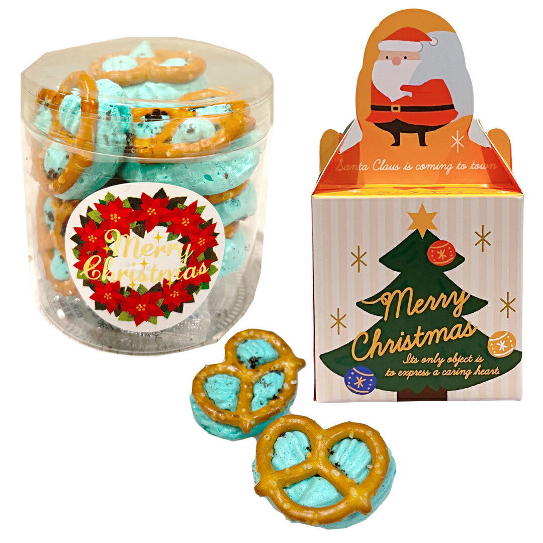 クリスマスプレゼントにピッタリ！ チョコミントで人気の上糖舶来からクリスマス仕様のプレッチェルメレンゲ新登場！ しっかりスースー感のあるチョコミントメレンゲと少し塩の効いたプレッチェルを合わせました。 クリスマスパッケージでお届けします。 ...