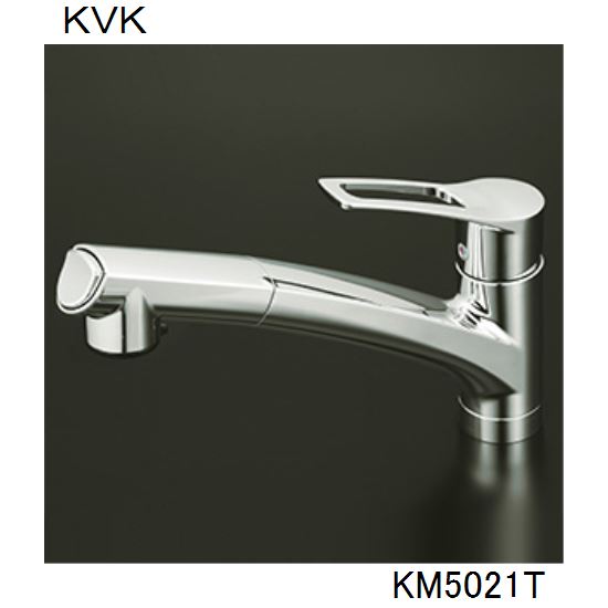【楽天市場】KVK キッチン用 KM5021T シングルシャワー付混合栓：ジュールプラス楽天市場店
