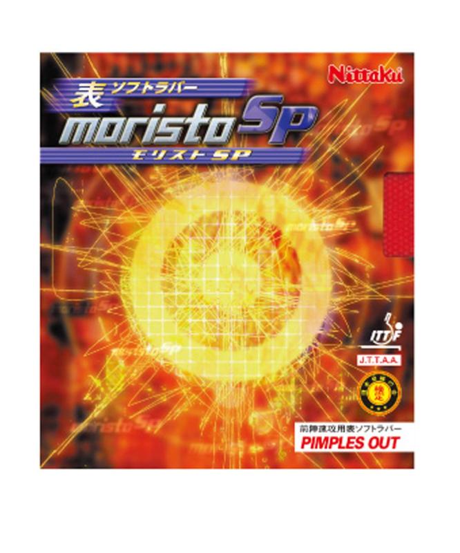 ニッタク(ttaku) 卓球 ラバー モリストSP 表ソフト テンション レッド 厚 NR-8670(スピン)前陣攻撃用・40ミリボール対応