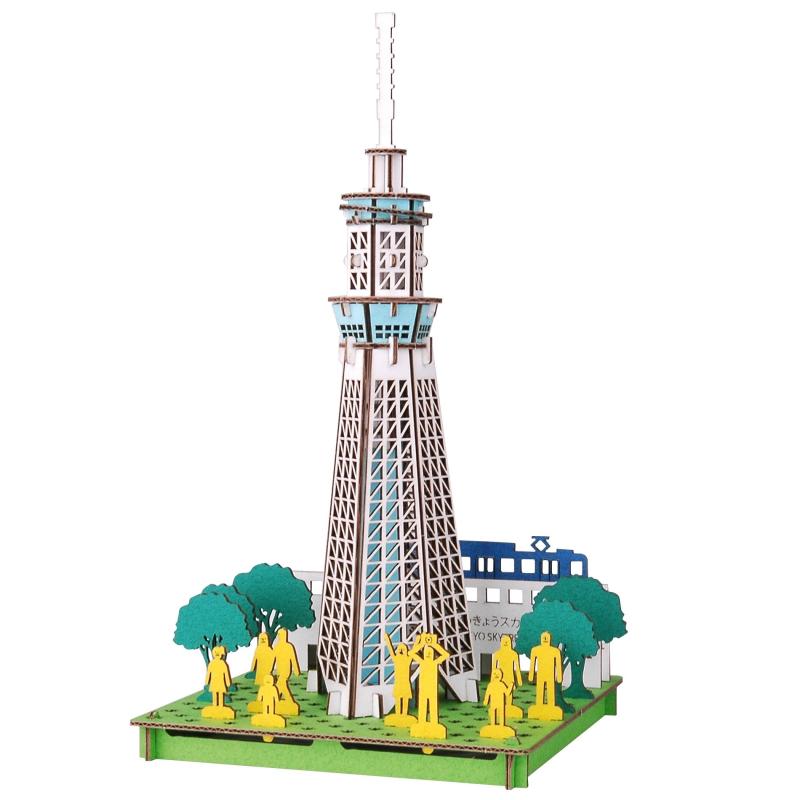 hacomo(ハコモ) hacomo PUSU PUSU 東京スカイツリー本体サイズ :8×8×14.8cm(C)TOKYO - SKYTREE