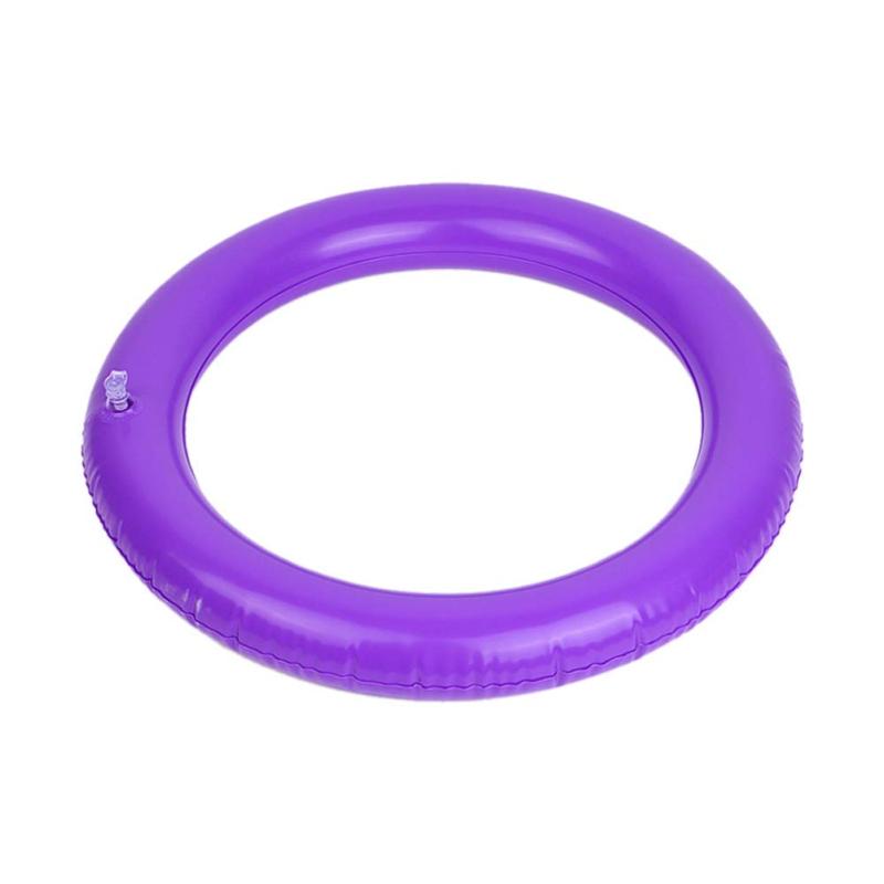 ZANGLI ヨガボールベース 固定リング ラウンド PVC 滑り止め 厚手 安定 ヨガボール フィットネス バランスベース ピラティス固定リング ホームジム オフィス用プロフェッショナルグレードの耐久性のある素材: 厚いPVC素材を使用し...