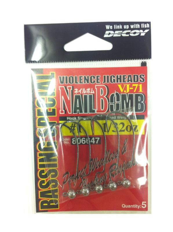 カツイチ(KATSUII) DECOY ネイルボム VJ-715ヶ入り