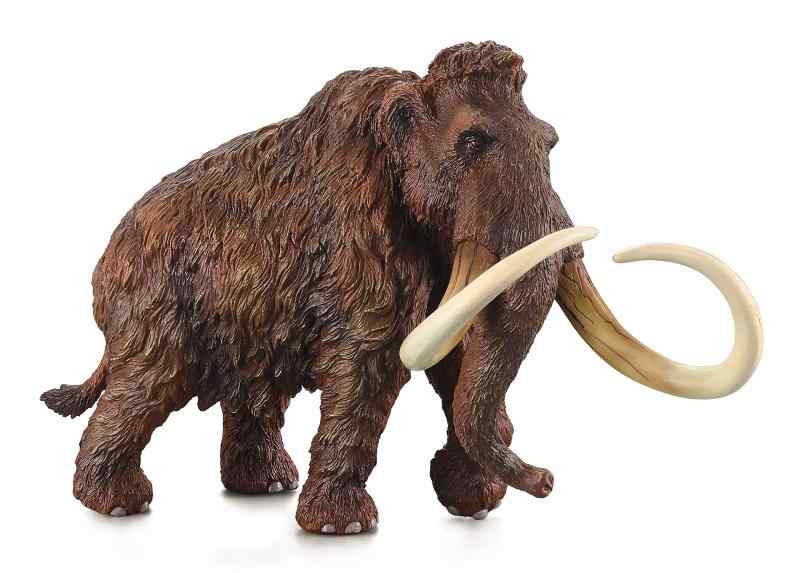 TNG マンモス MAMMONTEUS PRIMIGENIUS 絶滅 動物 哺乳綱 長鼻目 ゾウ科 フィギュア PVC モデル プラモデル おもちゃ プレミアム 23.6cm 誕生日 プレゼント インテリア 置物✅サイズ 約16センチ x ...