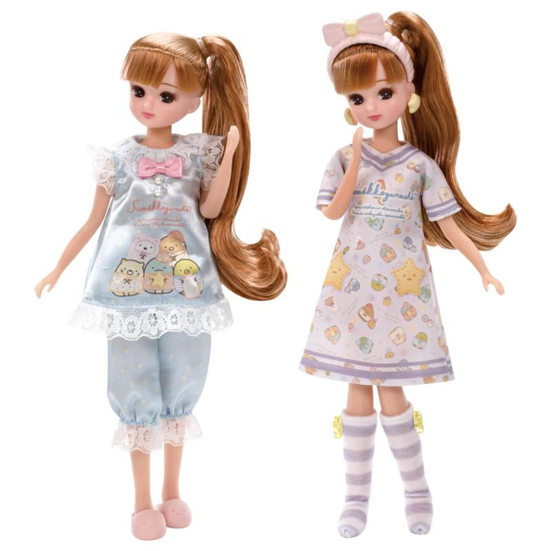 タカラトミー(TAKARA ) リカちゃん ドレス すみっコぐらし パジャマパーティーセット 着せ替え おままごと おもちゃ 3歳以上電池は使用しません。(c) (c)2022 San-X Co., Ltd. All Rights Rese...