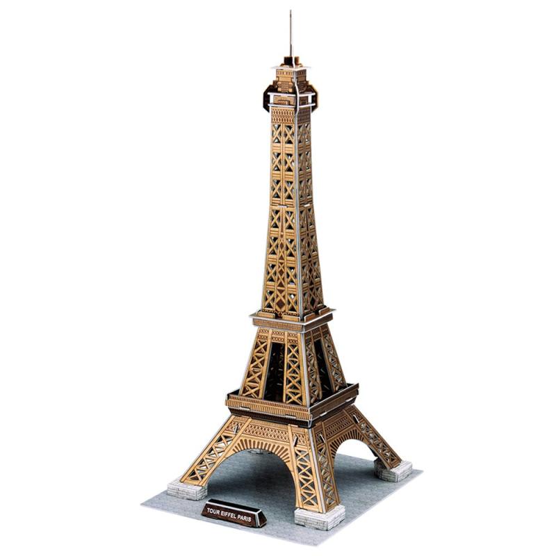 Ak Sport - 0625606 - Puzzle 3d - To Eiffel - 35 Piècesキュービックファン3dパズルインターロックタブがあります – 糊needes12時間で完全に組み立て出荷重量: 0.71 kg
