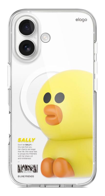 elago LINE FRIS Brown &amp; Sally for iPhone16