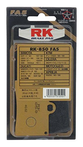 &nbsp;メーカー&nbsp;RKエキセル&nbsp;商品カテゴリ&nbsp;バイクブレーキパーツ＞ブレーキパッド&nbsp;発送目安&nbsp;1日〜2日以内に発送予定（土日祝除）&nbsp;お支払方法&nbsp;銀行振込・クレジットカ...
