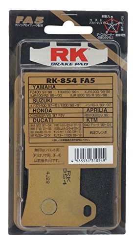 &nbsp;メーカー&nbsp;RKエキセル&nbsp;商品カテゴリ&nbsp;バイクブレーキパーツ＞ブレーキパッド&nbsp;発送目安&nbsp;1日〜2日以内に発送予定（土日祝除）&nbsp;お支払方法&nbsp;銀行振込・クレジットカ...