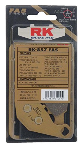 &nbsp;メーカー&nbsp;RKエキセル&nbsp;商品カテゴリ&nbsp;バイクブレーキパーツ＞ブレーキパッド&nbsp;発送目安&nbsp;1日〜2日以内に発送予定（土日祝除）&nbsp;お支払方法&nbsp;銀行振込・クレジットカ...