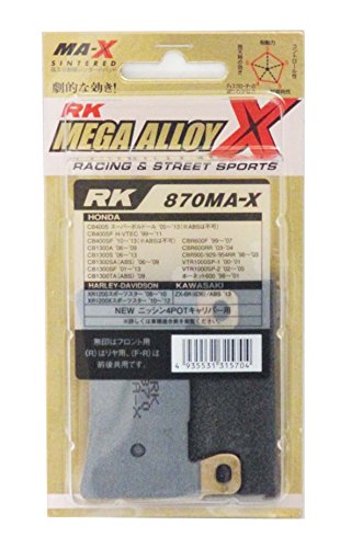 &nbsp;メーカー&nbsp;RKエキセル&nbsp;商品カテゴリ&nbsp;バイクブレーキパーツ＞ブレーキパッド&nbsp;発送目安&nbsp;1日〜2日以内に発送予定（土日祝除）&nbsp;お支払方法&nbsp;銀行振込・クレジットカ...