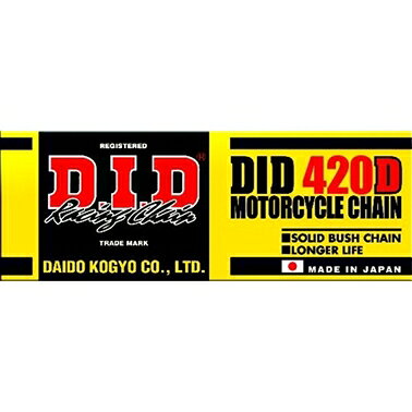 &nbsp;メーカー&nbsp;D.I.D(大同工業)&nbsp;商品カテゴリ&nbsp;バイク駆動系パーツ＞チェーン・パーツ&nbsp;発送目安&nbsp;1日〜2日以内に発送予定（土日祝除）&nbsp;お支払方法&nbsp;銀行振込・ク...