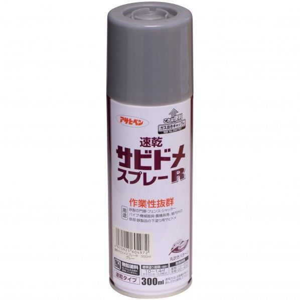 &nbsp;メーカー&nbsp;アサヒペン&nbsp;商品カテゴリ&nbsp;塗装材＞スプレー塗料&nbsp;発送目安&nbsp;1週間以内に発送予定&nbsp;お支払方法&nbsp;銀行振込・クレジットカード&nbsp;送料&nbsp;送...