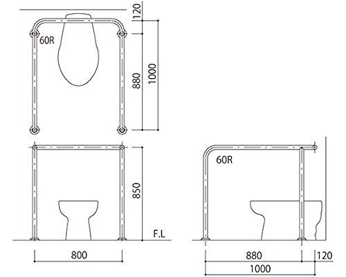 &nbsp;メーカー&nbsp;HILOGIC ハイロジック&nbsp;商品カテゴリ&nbsp;住宅用設備・製品＞手すり&nbsp;発送目安&nbsp;1〜2週間以内に発送予定&nbsp;お支払方法&nbsp;銀行振込・クレジットカード&n...