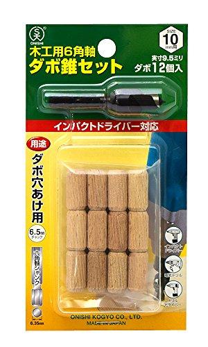 &nbsp;メーカー&nbsp;大西工業&nbsp;商品カテゴリ&nbsp;ドリルアクセサリ(穴あけ)＞木工用ドリルビットセット&nbsp;発送目安&nbsp;2日〜3日以内に発送予定（土日祝除）&nbsp;お支払方法&nbsp;銀行振込・...