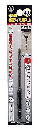 &nbsp;メーカー&nbsp;大西工業&nbsp;商品カテゴリ&nbsp;ドリルアクセサリ(穴あけ)＞ガラス・タイル用ドリルビット&nbsp;発送目安&nbsp;1日〜2日以内に発送予定（土日祝除）&nbsp;お支払方法&nbsp;銀行振...