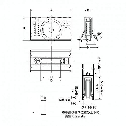 &nbsp;メーカー&nbsp;ヨコヅナ&nbsp;商品カテゴリ&nbsp;建築金具＞キャスター &nbsp;発送目安&nbsp;1週間以内に発送予定&nbsp;お支払方法&nbsp;銀行振込・クレジットカード&nbsp;送料&nbsp;送...