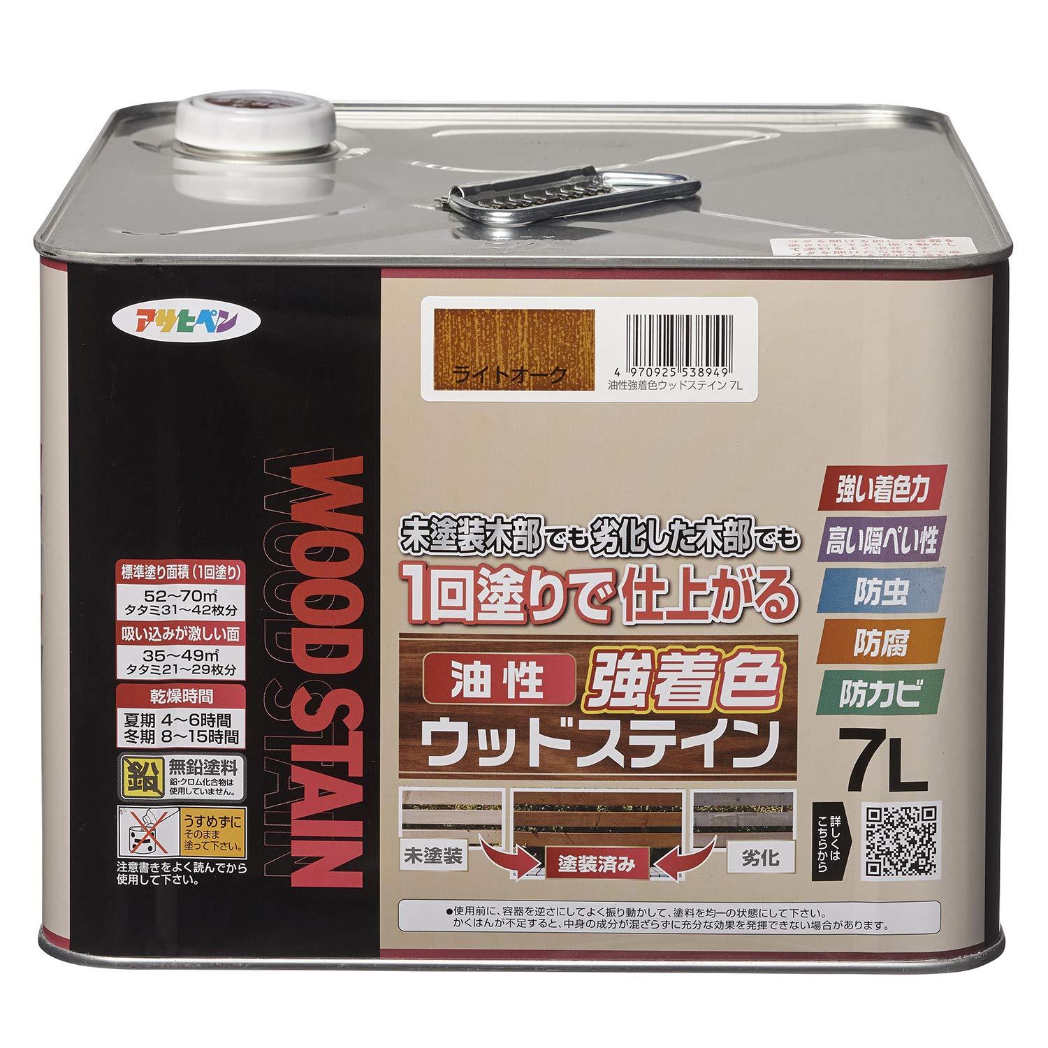 &nbsp;メーカー&nbsp;アサヒペン&nbsp;商品カテゴリ&nbsp;塗装材＞ステイン&nbsp;発送目安&nbsp;1〜2週間以内に発送予定&nbsp;お支払方法&nbsp;銀行振込・クレジットカード&nbsp;送料&nbsp;送...