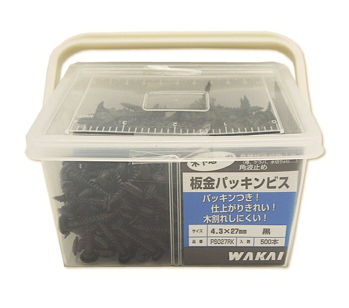 &nbsp;メーカー&nbsp;若井産業(Wakaisangyo)&nbsp;商品カテゴリ&nbsp;ねじ＞木ねじ&nbsp;発送目安&nbsp;1日〜2日以内に発送予定（土日祝除）&nbsp;お支払方法&nbsp;銀行振込・クレジットカー...