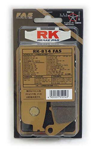 &nbsp;メーカー&nbsp;RKエキセル&nbsp;商品カテゴリ&nbsp;バイクブレーキパーツ＞ブレーキパッド&nbsp;発送目安&nbsp;1日〜2日以内に発送予定（土日祝除）&nbsp;お支払方法&nbsp;銀行振込・クレジットカ...