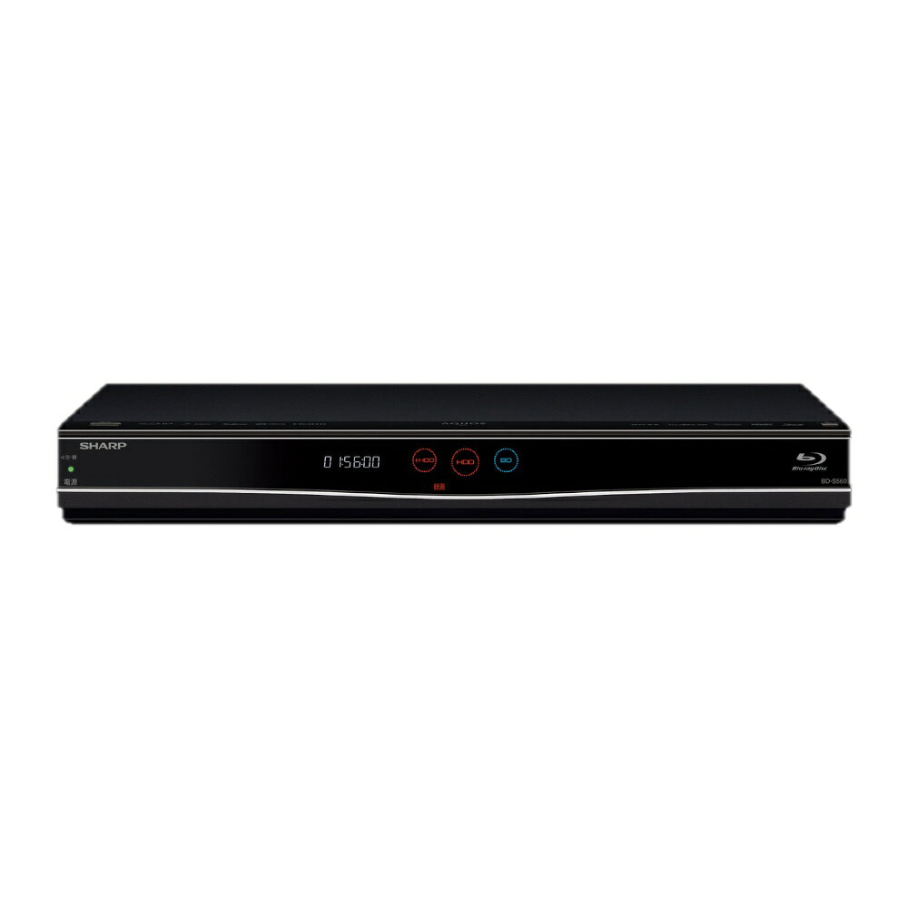 【整備済み品】 SHARP BD-S560 ブルーレイレコーダー メーカー&nbsp;SHARP 型番&nbsp;BD-S560 ディスク&nbsp;BD/DVD モデル名&nbsp;AQUOS 付属品&nbsp;本体 HDMIケーブル リ...