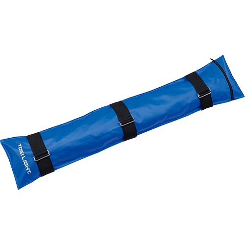 外被には屋外に適した防水生地のターポリンを採用 持ち運びに便利な取っ手付、砂もれを防ぐ二重構造(砂を入れてご使用ください)※砂により重さが異なる場合があります。 屋内外兼用 ■サイズ20×100cm ■重さ560g ■材質内袋：ナイロン＋P...