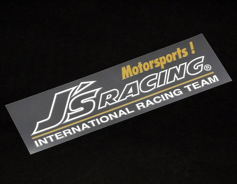 J'SRACING "INTERNATIONAL RACING TEAM” ロゴステッカー。 横幅165mm。 さりげなくワンポイントとして貼れるSTDサイズです。 警告・注意事項 カッティング切り文字の様にデザイン部分のみの貼り付けになり...
