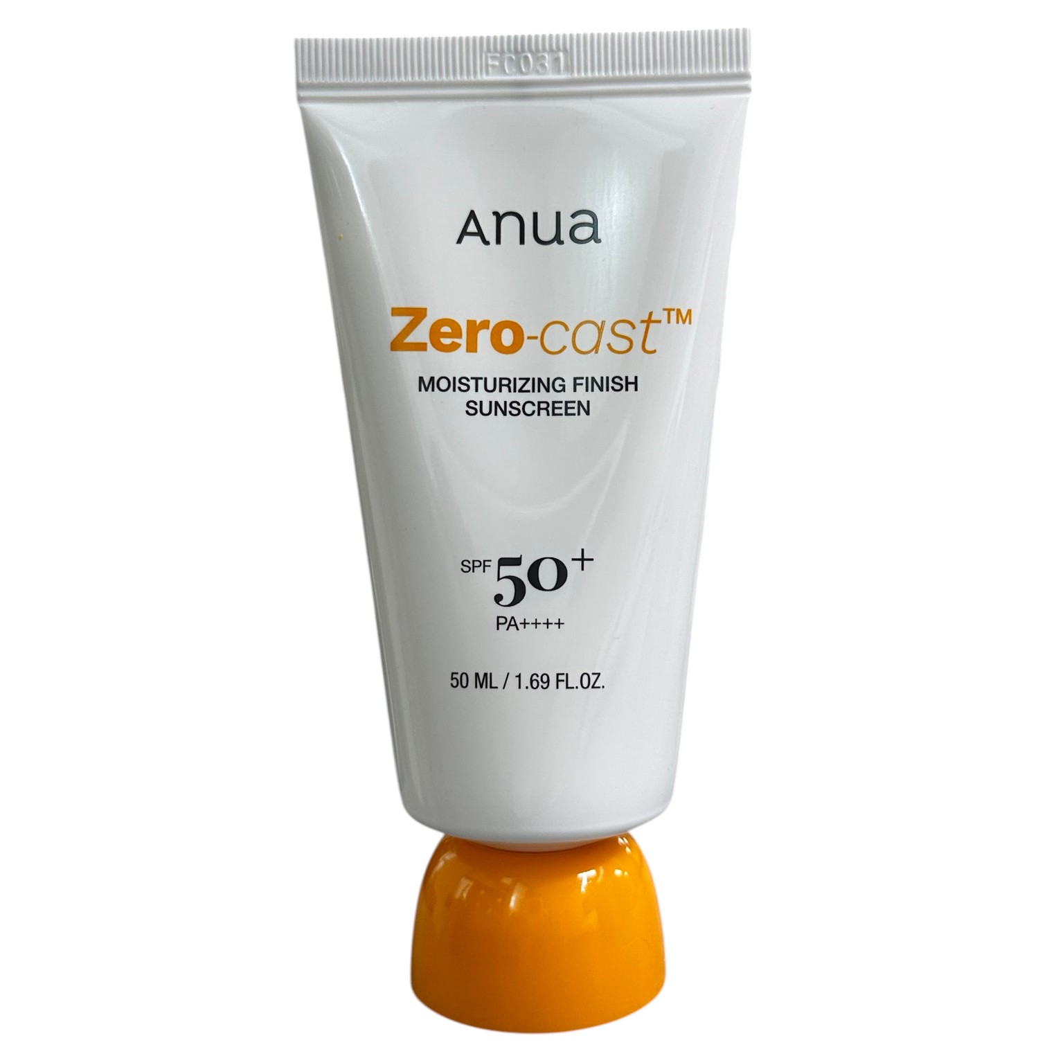 アヌア ゼロキャスト モイスチャライジングフィニッシュ サンスクリーン 50ml 1本 Anua Zero-cast™ Moisturizing Finish Sunscreen / SPF50+ PA++++ / 美白・シワ改善・UVカッ...
