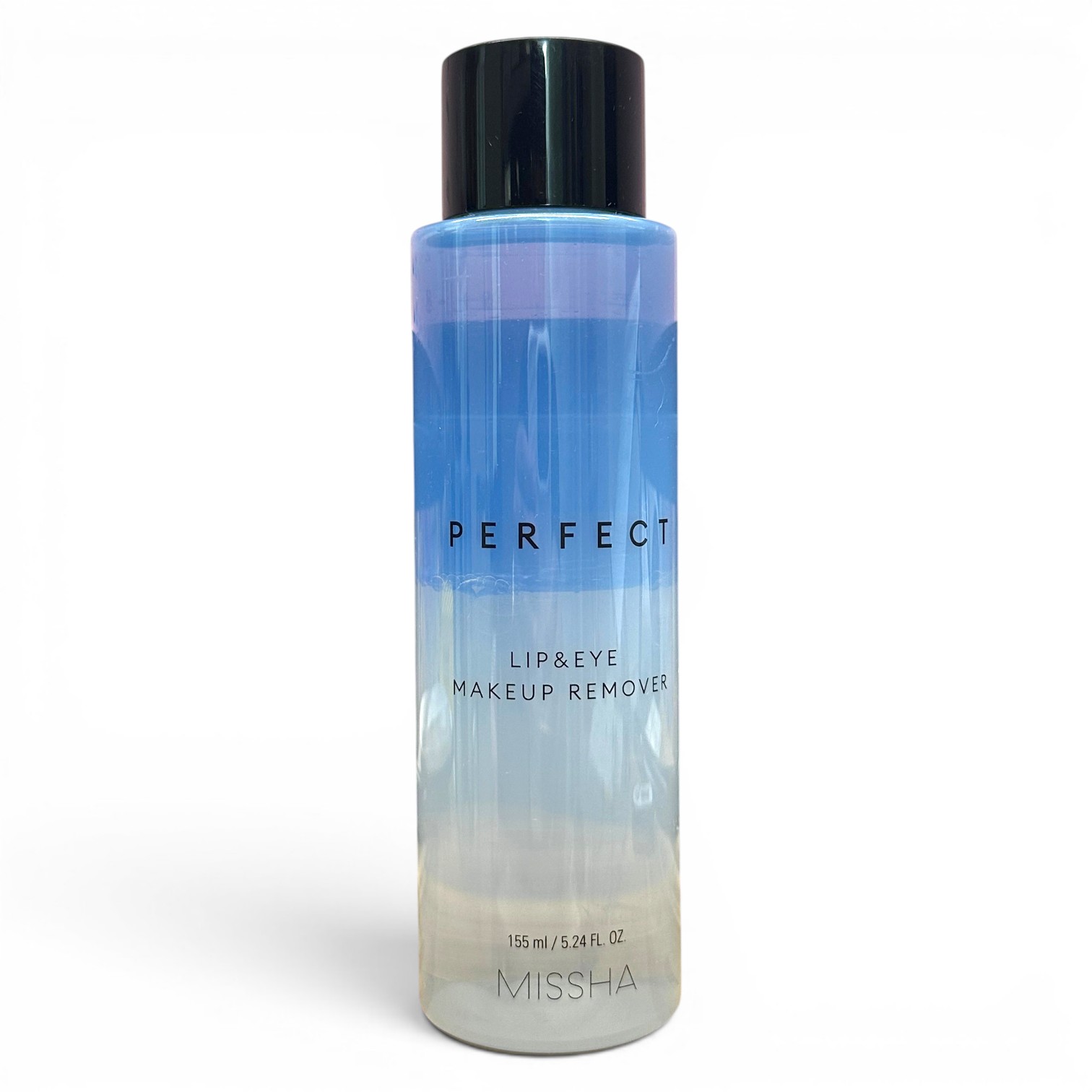 ミシャ パーフェクト リップ＆アイ メイクアップリムーバー 155ml 1本 MISSHA Perfect Lip & Eye Makeup Remover / 2層式ポイントメイク専用リムーバー MISSHA 正規品 / 並行輸入品 ・水...