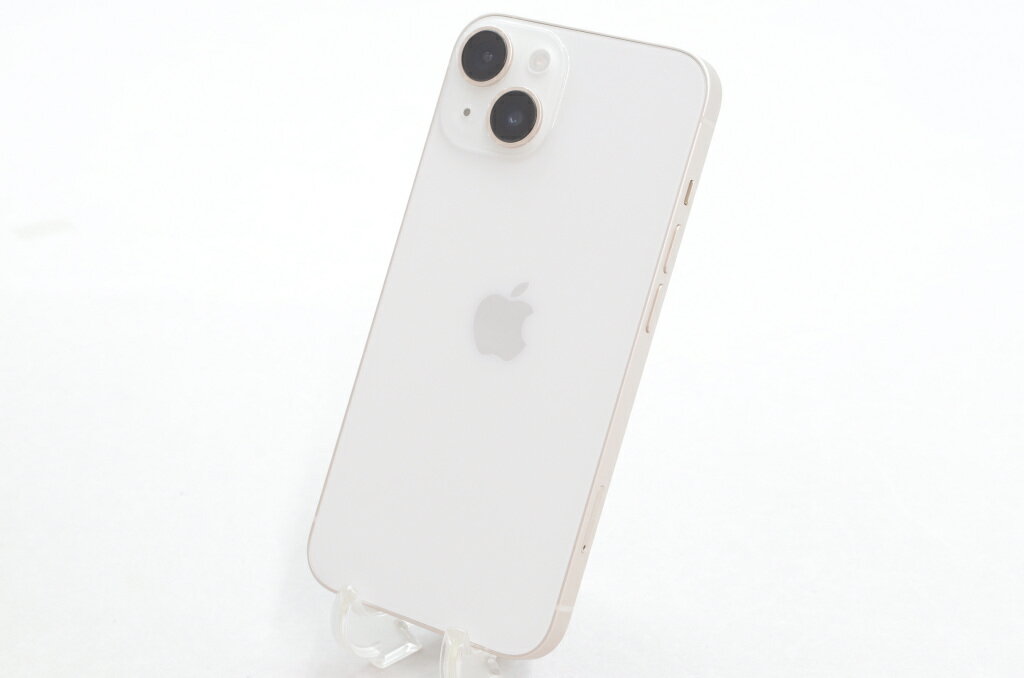 ■商品のご案内 商品名：iPhone14 128GB Starlight キャリア：SIMフリー メーカー：Apple 型番：MPUQ3J/A ■製品の仕様 製造番号/IMEI：359708629205654 ネットワーク制限：○（au） ...