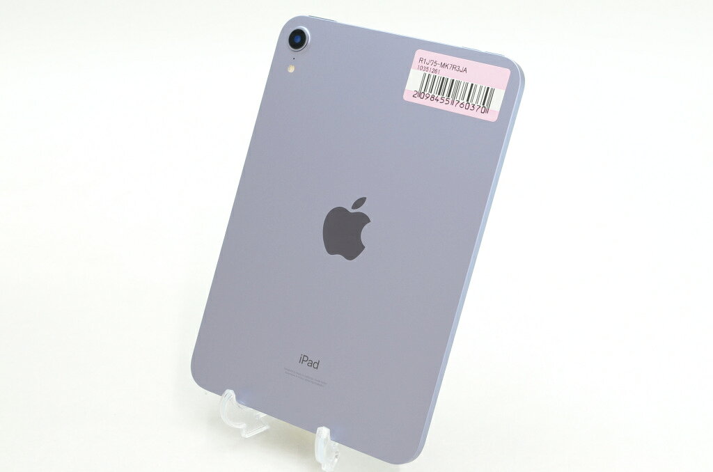 ■商品のご案内 商品名：iPad mini (第6世代)Wi-Fiモデル 64GB パープル MK7R3J/A メーカー：Apple 型番：MK7R3J/A JAN/ISBN：4549995251562 ■製品の仕様 メーカー出荷時仕様（赤...