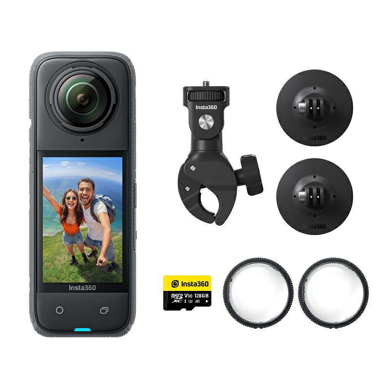 ■仕　様 ○センサーサイズ：1/2インチ ○絞り：F1.9 ○35mm判換算焦点距離：6.7mm 【動画解像度】 ○360度 ・8K：30/25/24fps ・5.7K+：30/25/24fps ・5.7K：60/50/30/25/24fp...