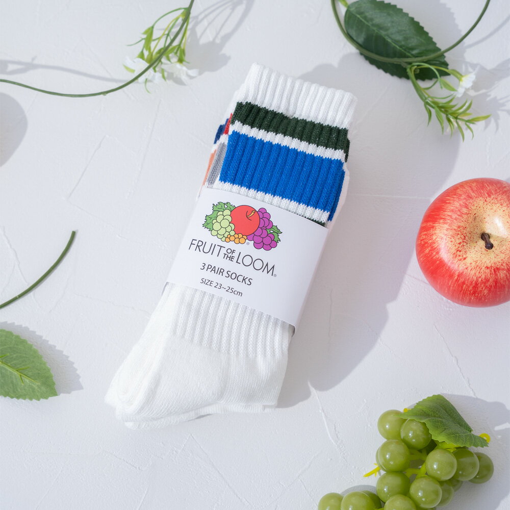 ※メーカー希望小売価格はメーカー商品タグに基づいて掲載しています。&emsp;商品説明　Description of item 定番ラインソックスが登場♪ DETAIL ●カラフルなライン3足ソックス ●クルー丈ソックスでストリートに ●鮮...