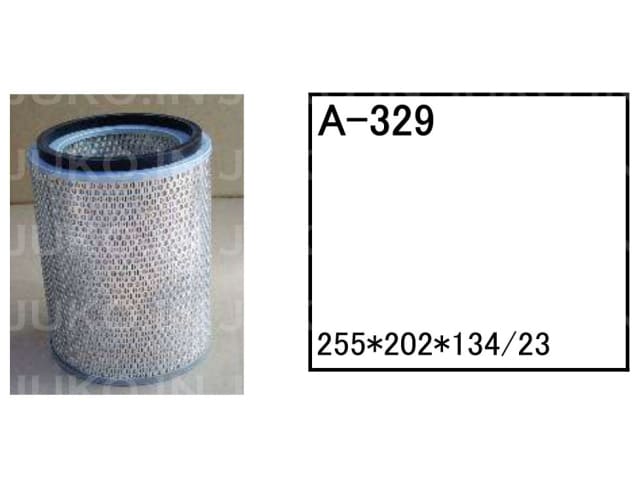 エレメント品番 A-329 適合メーカー/機械 日立/パワーショベル 適合機種号機(シリアル)エンジン型式 ZX125US45901BB-4BG1T ZX135UR1EDPBB-4BG1T ZX135US1SCCC-4BG1TC ZX135...