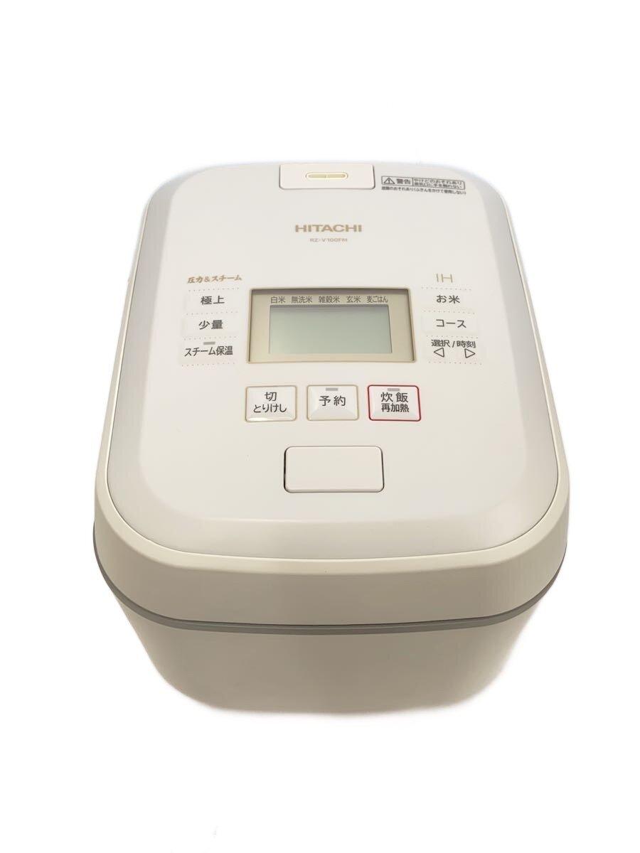 【ブランド】HITACHI 【ブランドカナ】ヒタチ 【型番】 【程度】B 【カラー】 【キーワード】　　　/ 2026/06/11 セカンドストリート新琴似店 【1897】【中古】HITACHI◆炊飯器 ふっくら御膳 RZ-V100FM W...