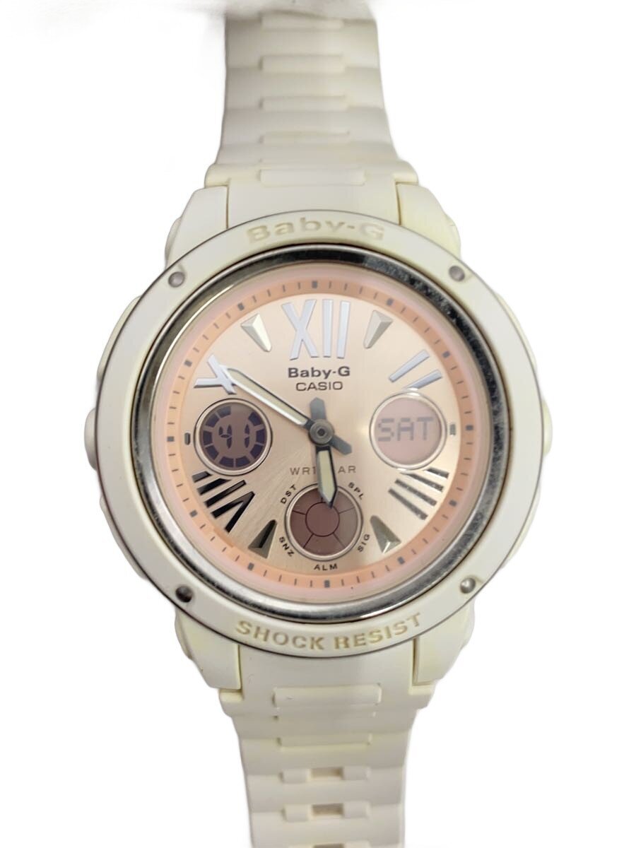 【ブランド】CASIO 【ブランドカナ】カシオ 【型番】 【程度】B 【サイズ】 【メインカラー】ホワイト 【素材・生地】 【キーワード】　　 2025/09/18 セカンドストリート生野巽店【4179】【中古】CASIO◆クォーツ腕時計・...
