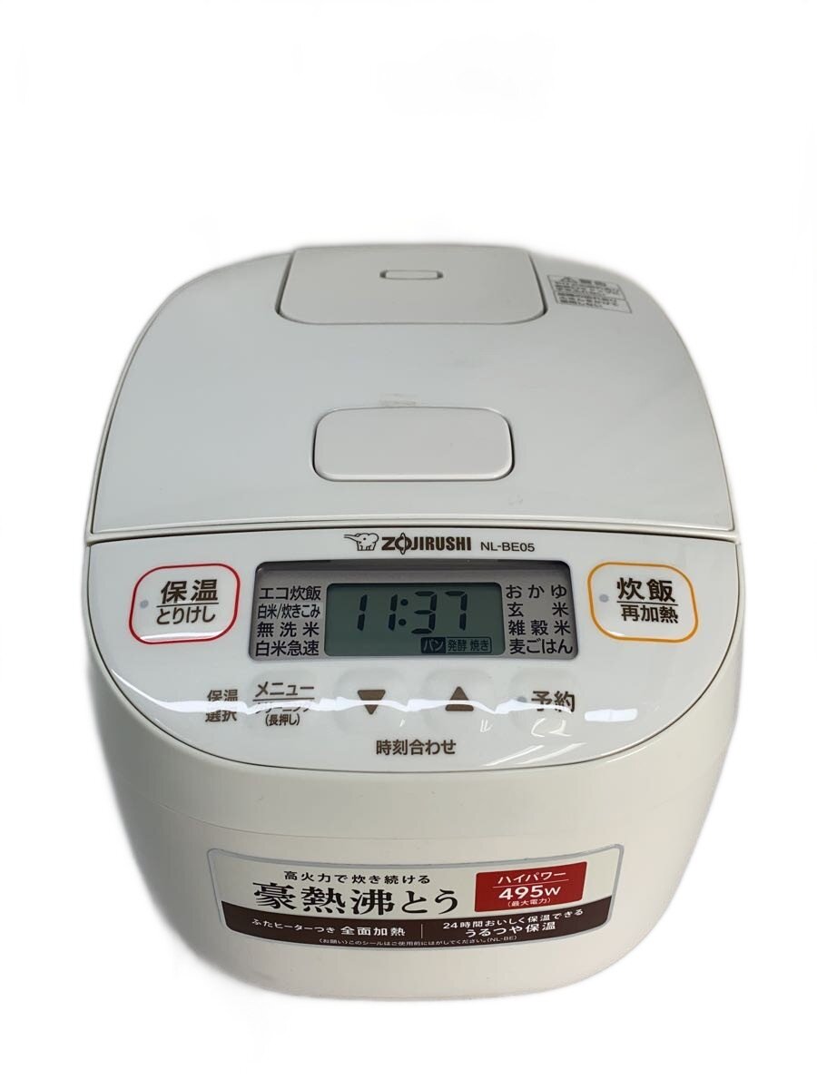 【ブランド】ZOJIRUSHI 【ブランドカナ】ゾウジルシ 【型番】 【程度】B 【カラー】 【キーワード】　　　/ 2026/04/23 スーパーセカンドストリート厚木林店 【3915】【中古】ZOJIRUSHI◆炊飯器 極め炊き NL-...