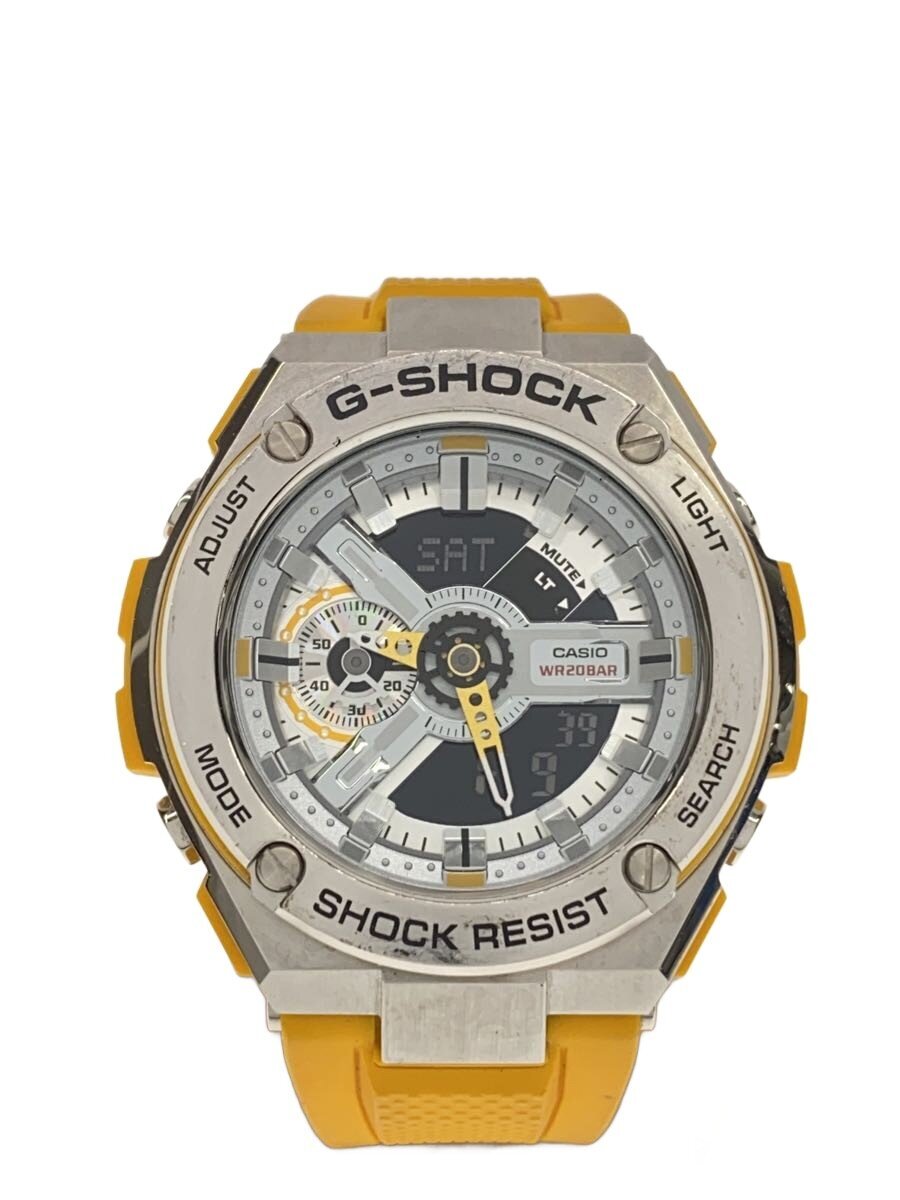 【ブランド】CASIO 【ブランドカナ】カシオ 【型番】 【程度】B 【サイズ】 【メインカラー】イエロー 【素材・生地】 【キーワード】　　 2025/10/11 セカンドストリート大垣店【2021】【中古】CASIO◆クォーツ腕時計・G...