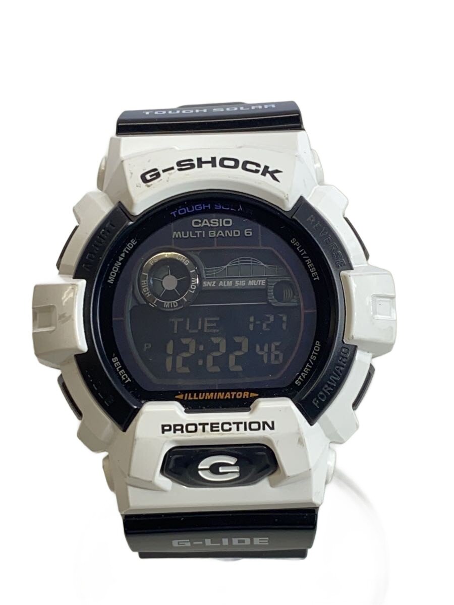 【ブランド】CASIO 【ブランドカナ】カシオ 【型番】 【程度】B 【サイズ】 【メインカラー】ホワイト 【素材・生地】 【キーワード】　　 2026/03/03 セカンドストリート天理店【4990】【中古】CASIO◆ソーラー腕時計・G...
