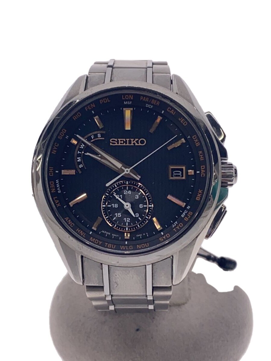 【ブランド】SEIKO 【ブランドカナ】セイコー 【型番】 【程度】B 【サイズ】 【メインカラー】ブラック 【素材・生地】その他 【キーワード】　　 2025/04/16 セカンドストリート小山喜沢店【4252】【中古】SEIKO◆ソーラ...
