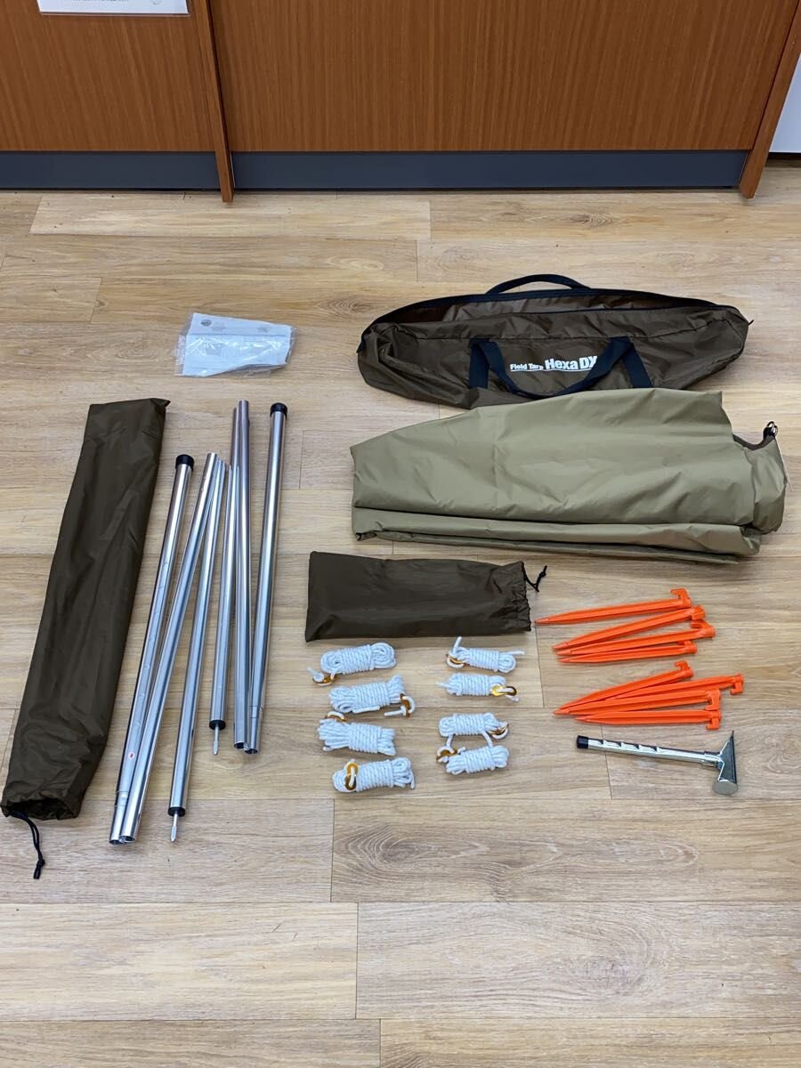 【ブランド】ogawa 【ブランドカナ】オガワ 【型番】 【程度】B 【カラー】キャメル 【キーワード】　　 2025/11/04 セカストアウトドア小牧常普請店 【4613】【中古】ogawa◆タープ/ヘキサ/1~2人用 ブランド oga...