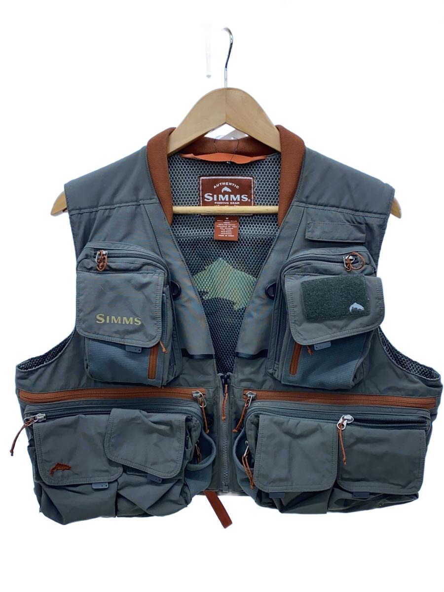 【ブランド】SIMMS 【ブランドカナ】シムス 【型番】 【程度】C 【カラー】グレー 【キーワード】　　 2025/12/04 セカストアウトドア北野店 【3712】【中古】SIMMS◆ウェアー/M/Fishベスト ブランド SIMMS ...