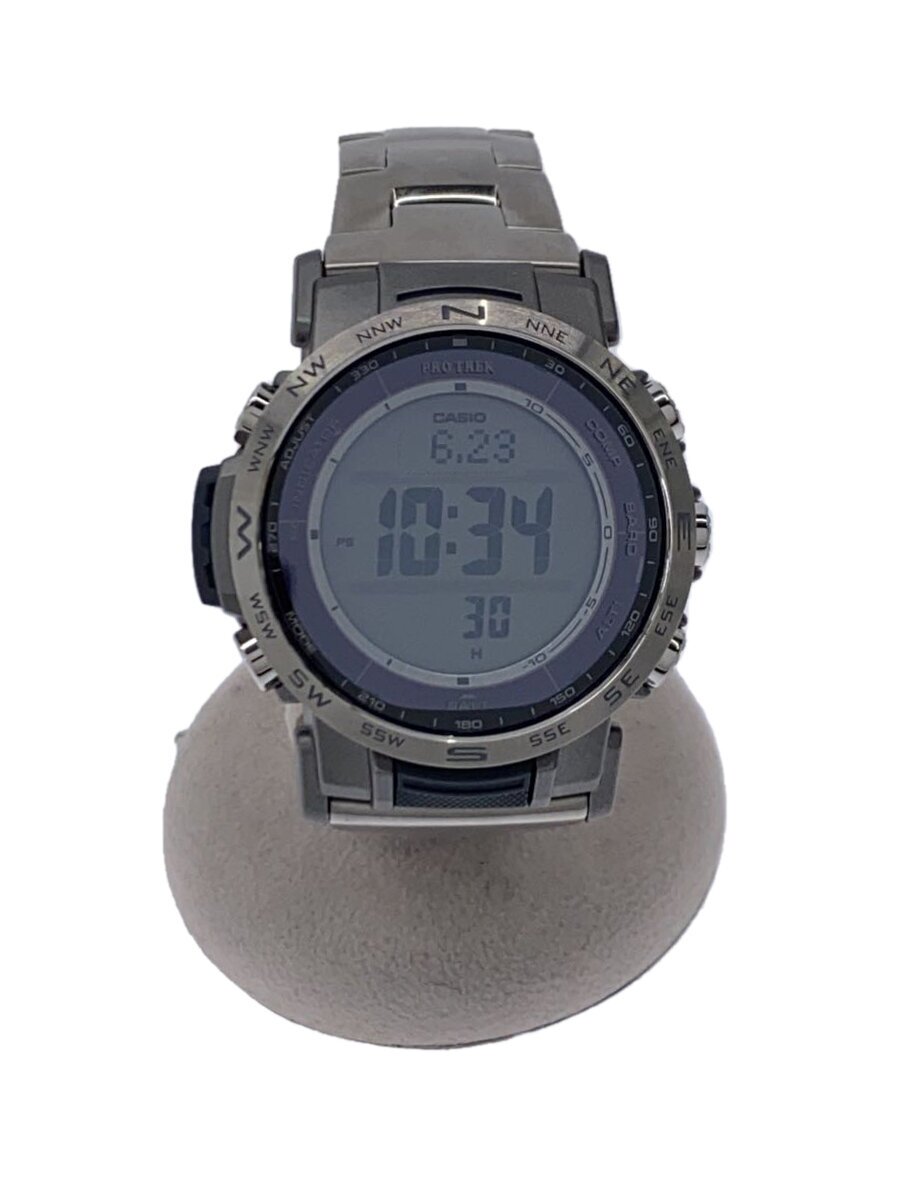 【ブランド】CASIO 【ブランドカナ】カシオ 【型番】 【程度】B 【サイズ】 【メインカラー】 【素材・生地】チタン 【キーワード】　　 2025/06/28 セカンドストリート京都上鳥羽店【2079】【中古】CASIO◆腕時計/デジタ...