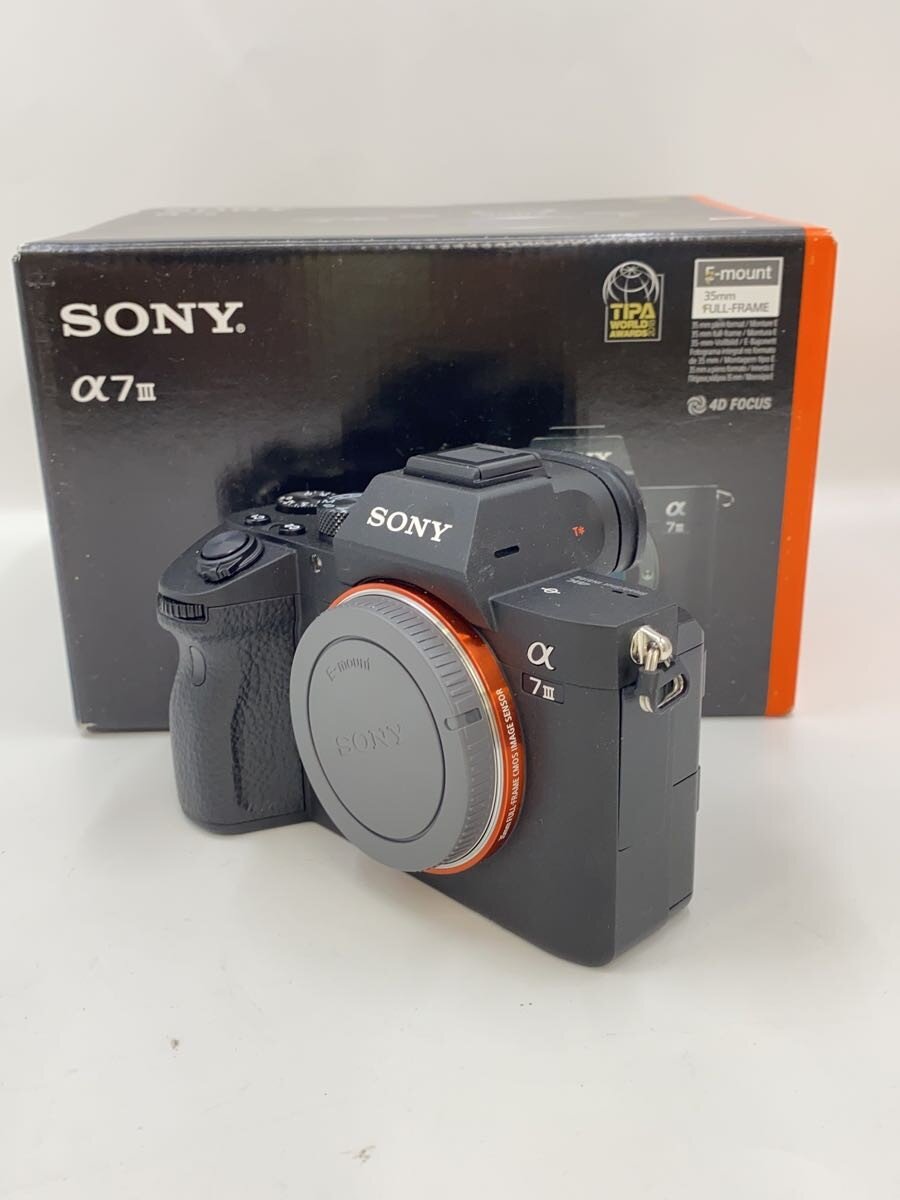 【ブランド】SONY 【ブランドカナ】ソニー 【型番】 【程度】B 【カラー】 【キーワード】　　　/ 2025/10/10 セカストインテリア札幌西岡店 【4910】【中古】SONY◆デジタル一眼カメラ α7 III ILCE-7M3 ボ...